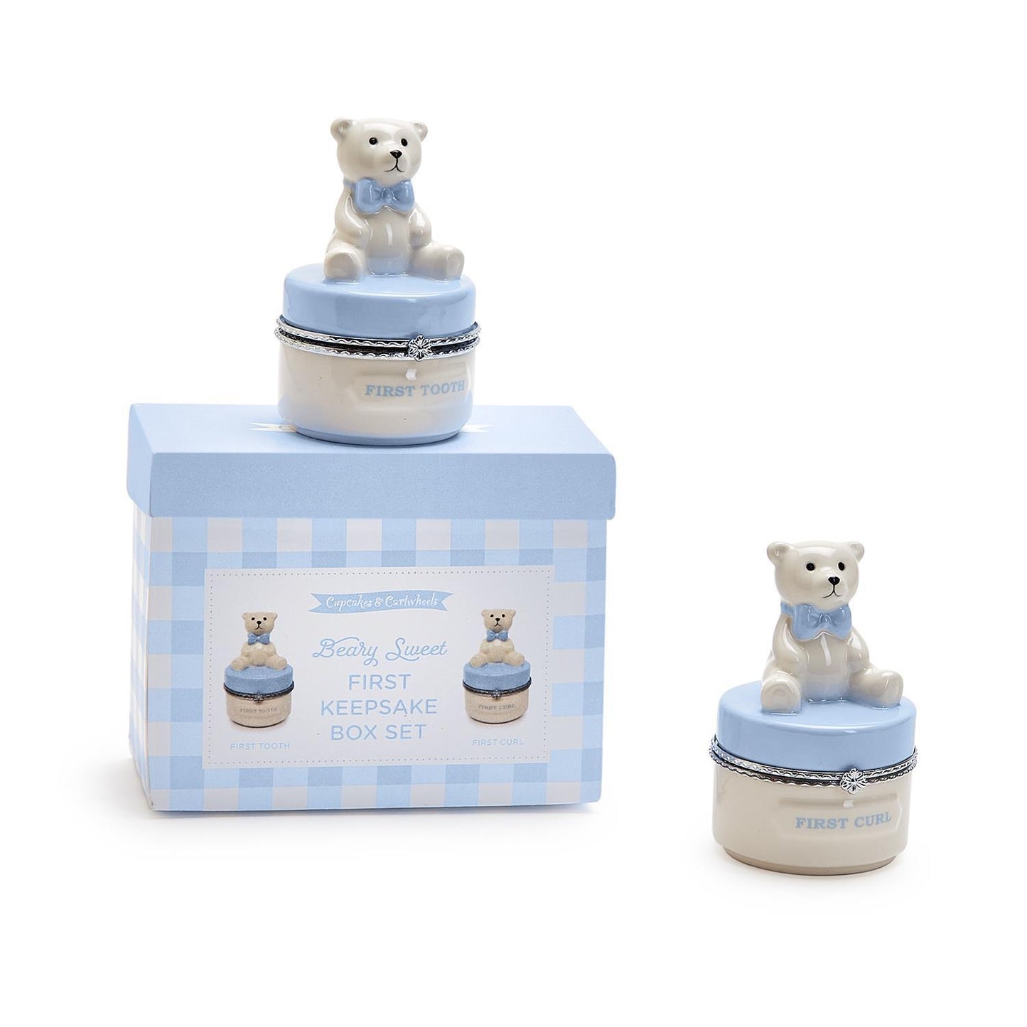 First Tooth and Curl Bear Box – Accents Home & Gifts