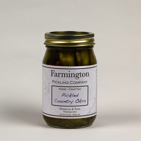 Farmington Pickling Pickled Country Okra – Accents Home & Gifts