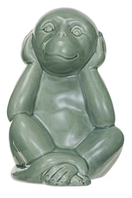 Stoneware No Evil Monkey – Accents Home & Gifts